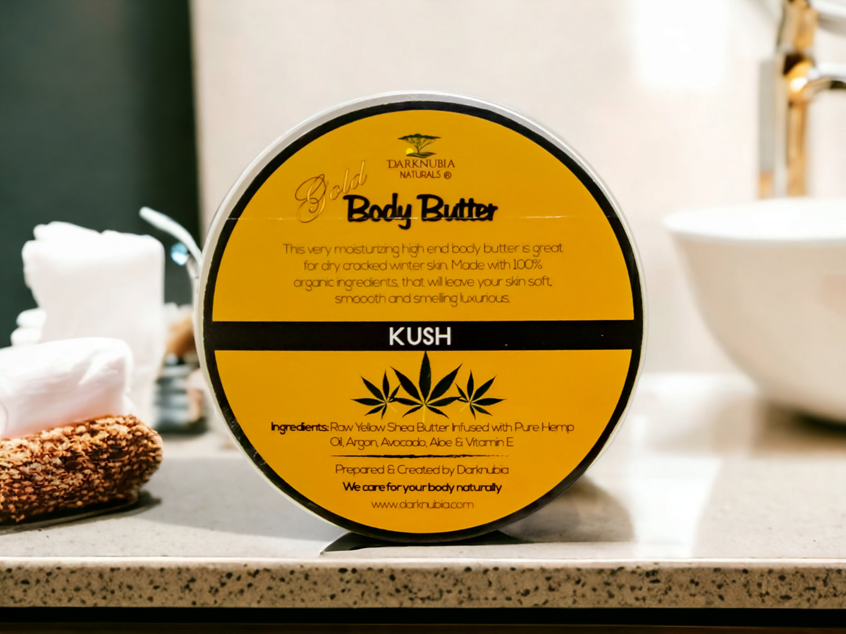 (Kush) GOLD BODY BUTTER CUSTOMIZED YOUR WAY (VIP ONLY) – DarknubiaNaturals